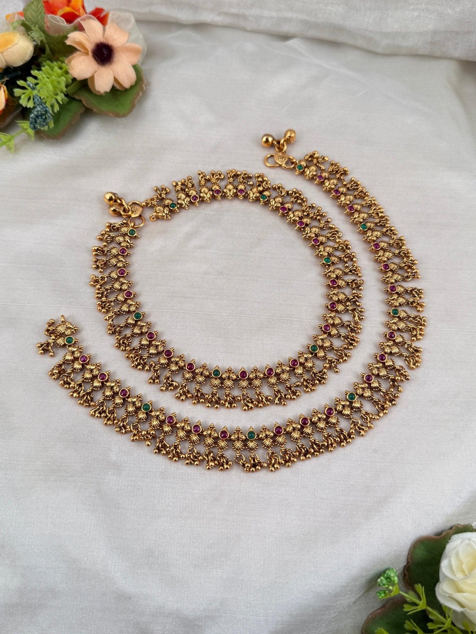 Royal Antique Anklet Payal 0180 - Mahilas